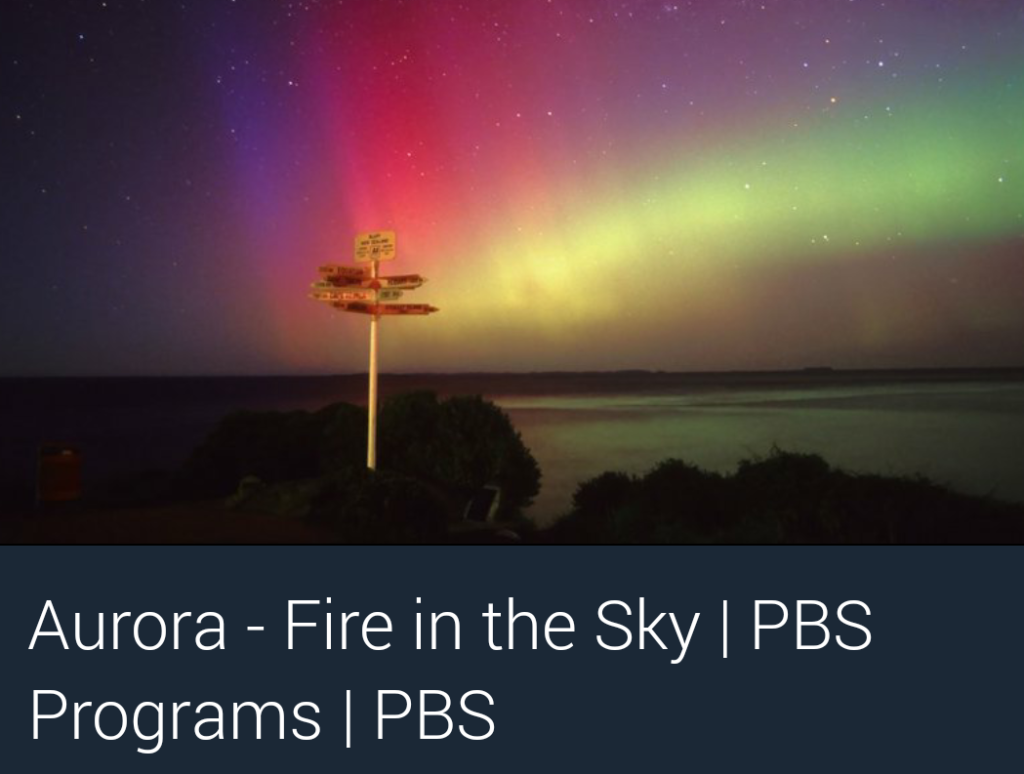 Tonight on PBS: Aurora – Fire in the Sky - Aurora Borealis Notifications