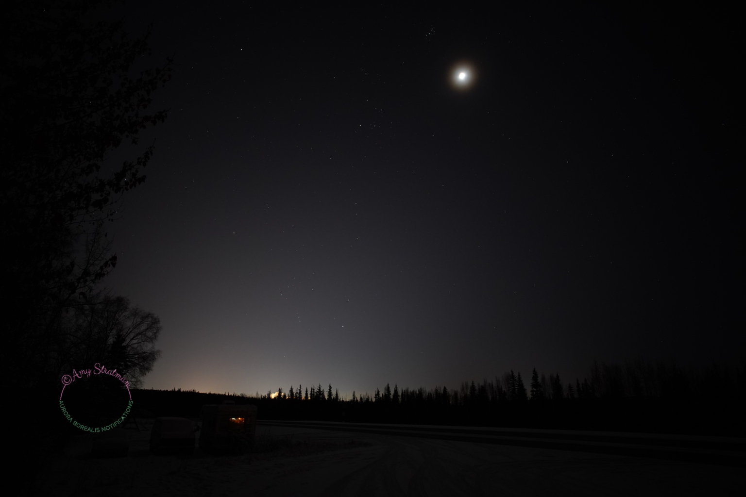 Traveling to Alaska - Aurora Borealis Notifications